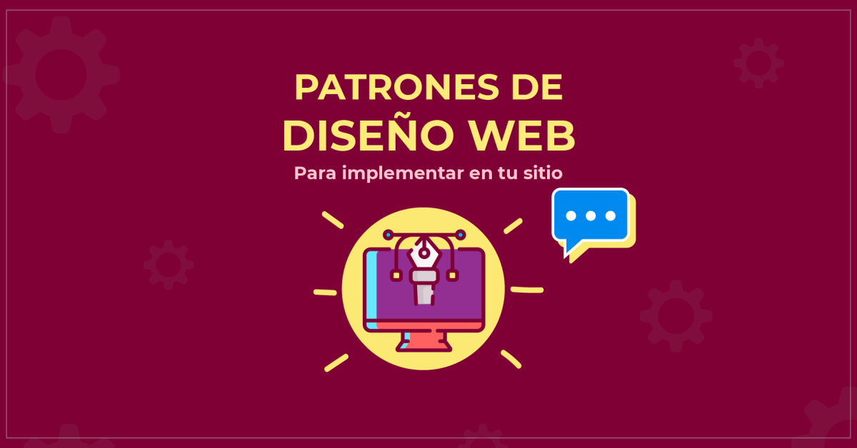 4 formas de transmitir mejor el mensaje de tu página web: Patrones de ...